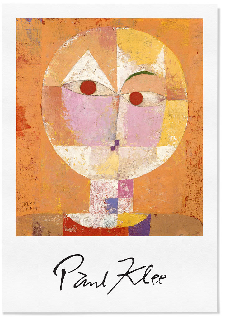 Paul Klee Senecio Art Print | Abstract Wall Art – Posterist