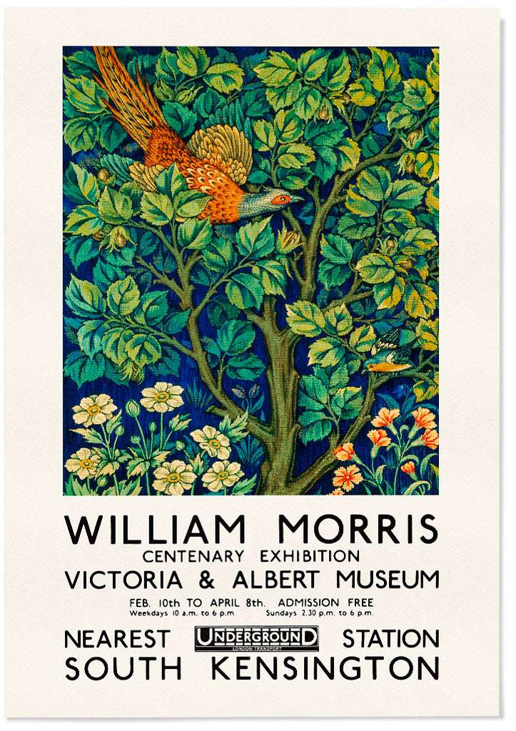 William Morris Exhibition Posters: Arts & Crafts Wall Decor – Posterist