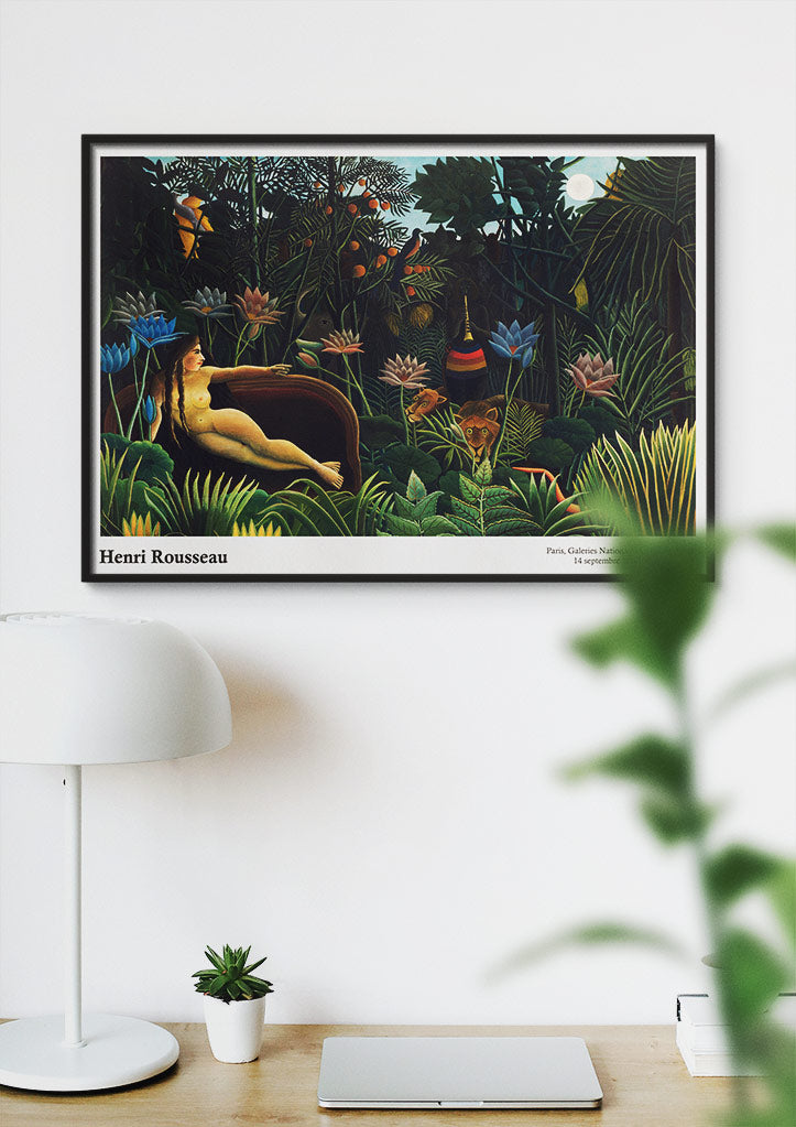 Henri Rousseau Wall Art | The Dream Painting – Posterist