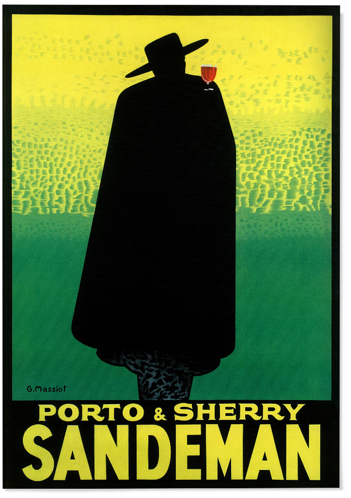 Sandeman Porto & Sherry Advertisement Poster – Posterist