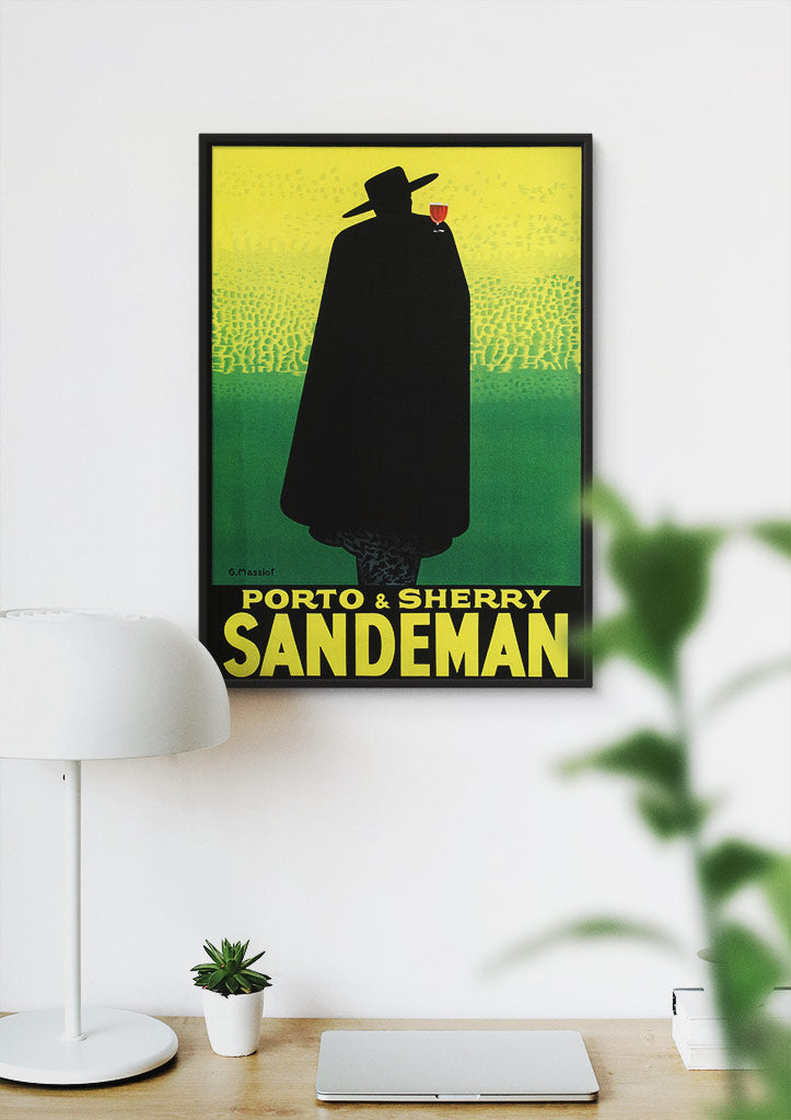 Sandeman Porto & Sherry Advertisement Poster – Posterist