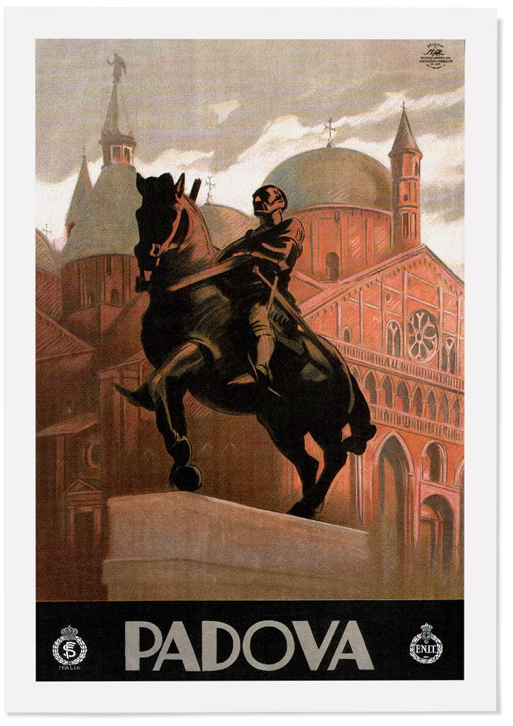 Padova Travel Poster | Vintage Travel Print Collection – Posterist