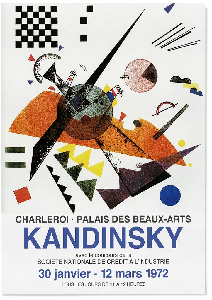 Kandinsky Prints | Contemporary Modern Art Exhibition Posters – Posterist