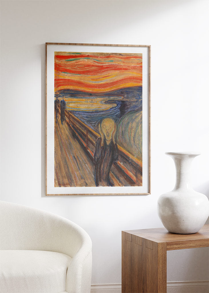 Edvard Munch 'The Scream' Art Print | Expressionist Wall Art – Posterist