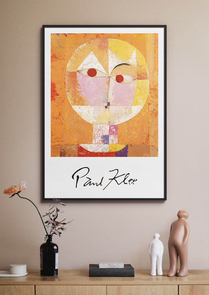 Paul Klee Senecio Art Print | Abstract Wall Art – Posterist