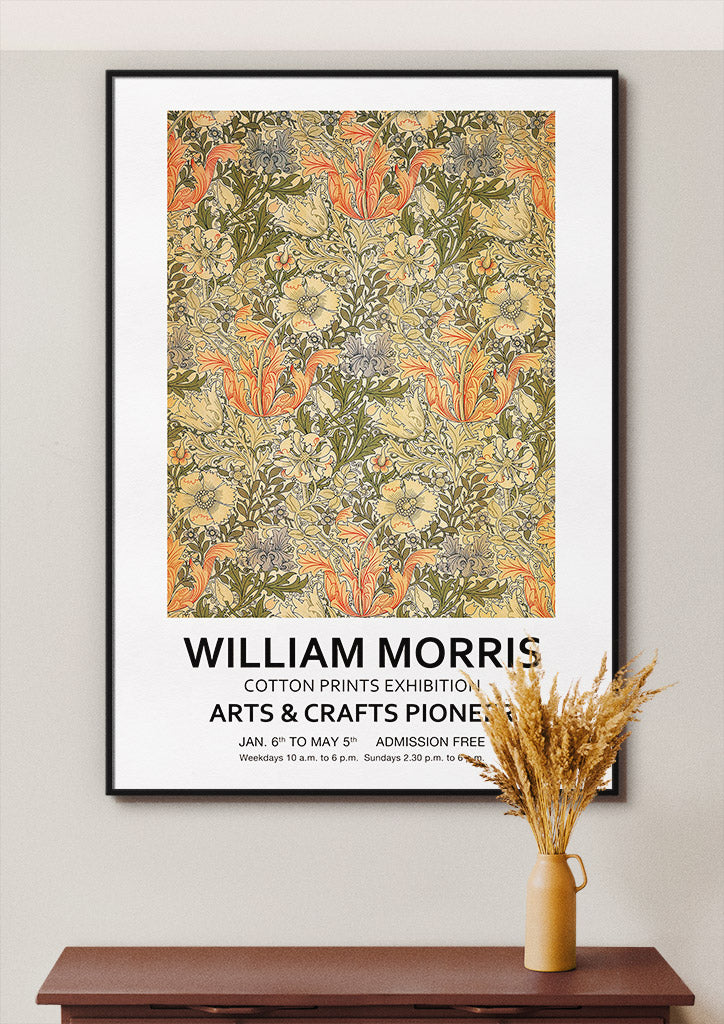 William Morris Art Prints | Compton Exhibition Poster – Posterist